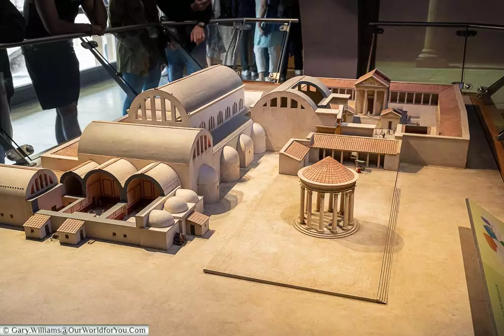 Ancient Roman Bath Model School Opening Of The Roman Baths Clore